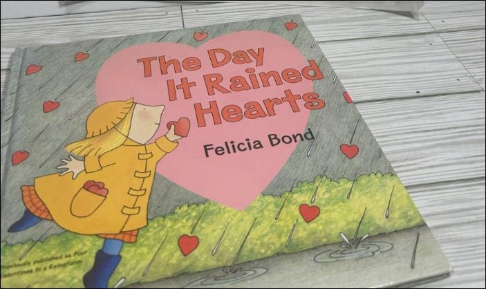The Day it Rained Hearts Crafts and Math Extension
