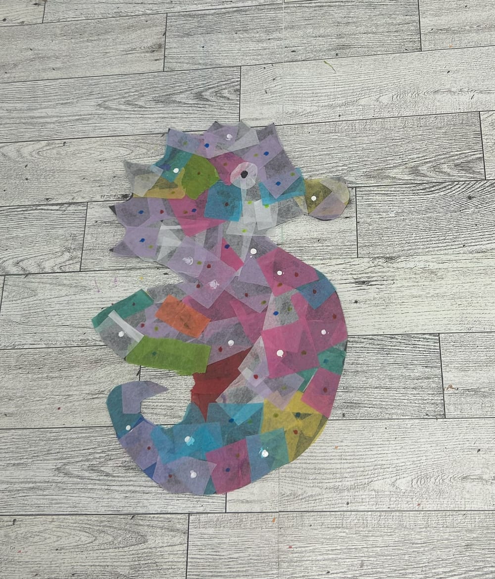 Seahorse Art Activity