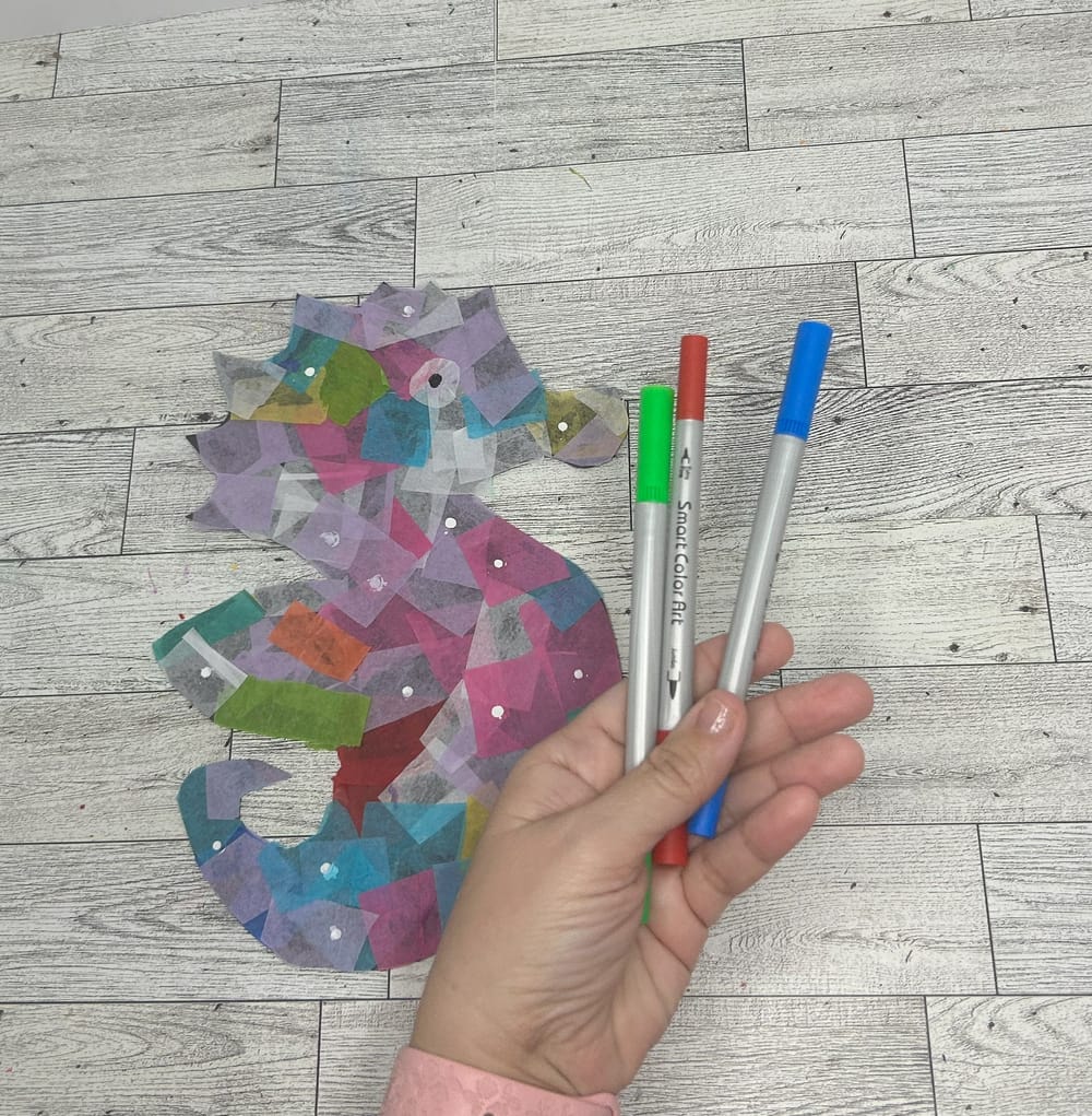 Seahorse Art Activity