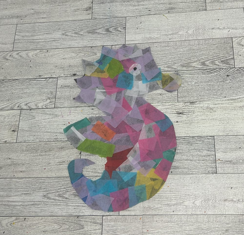 Seahorse Art Activity