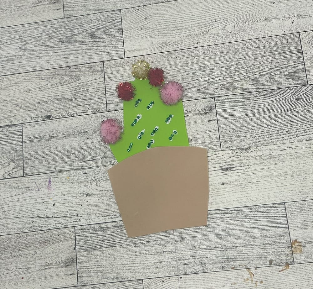 Cactus Handprint Craft