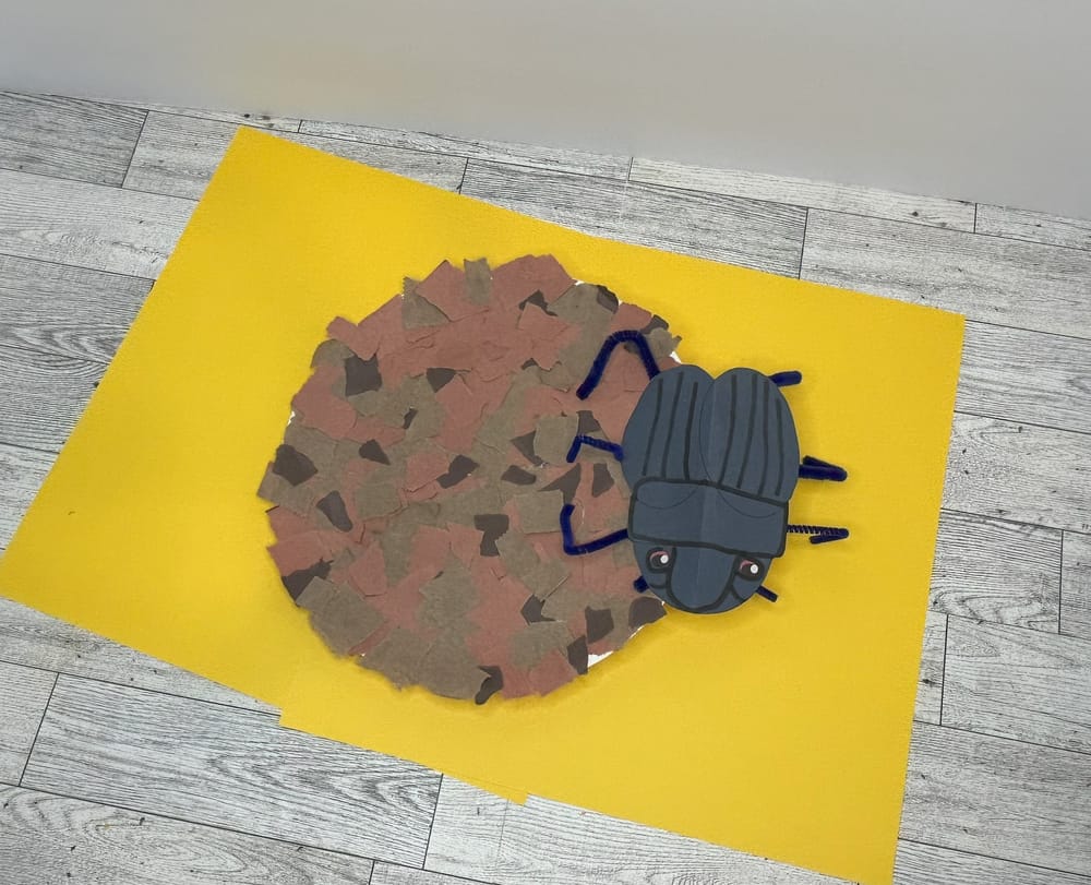 Dung Beetle Insect Craft