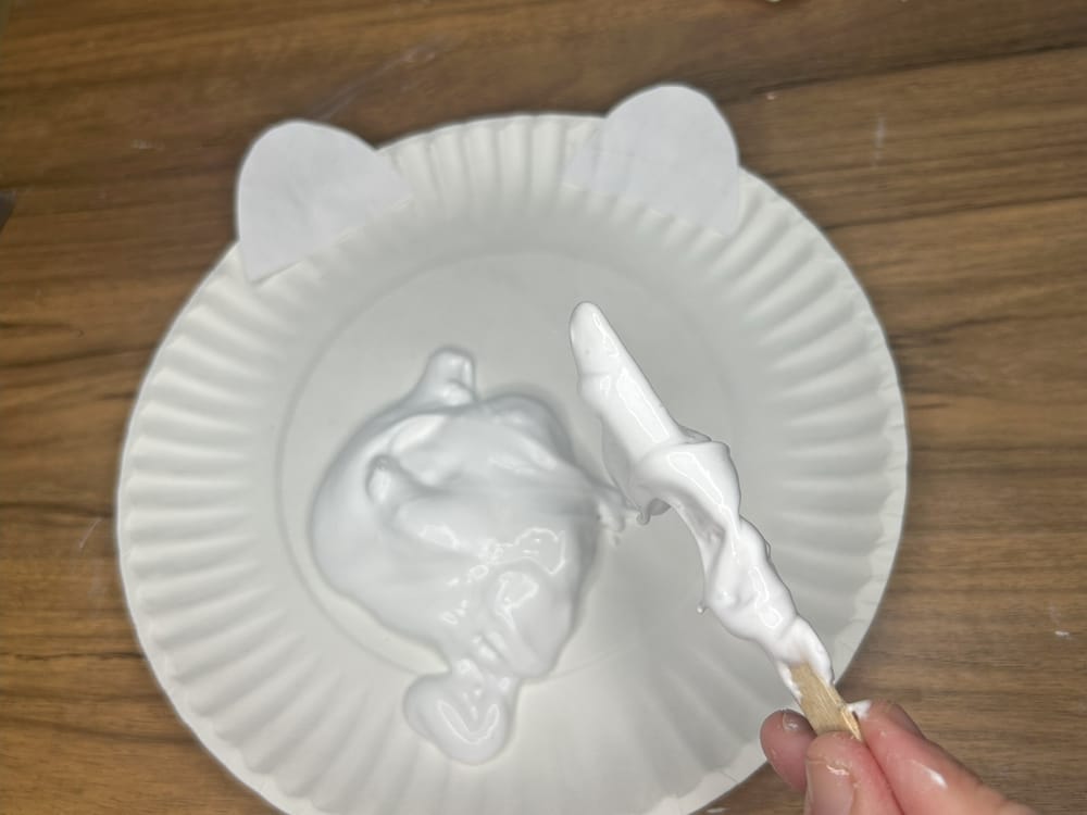 Puffy Paint Polar Bear