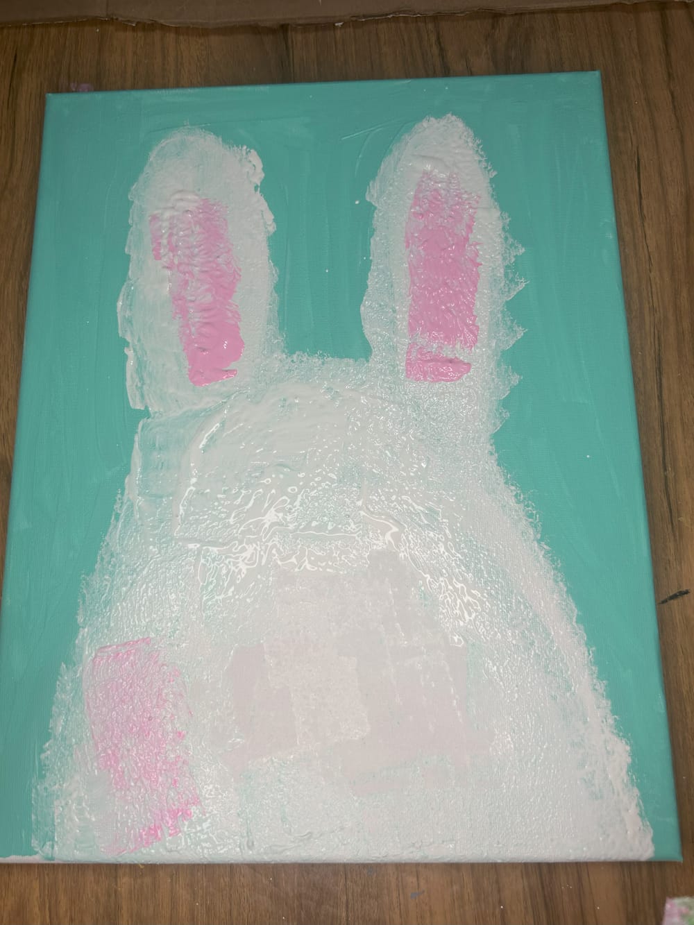 Easter DIY Bunny Painting