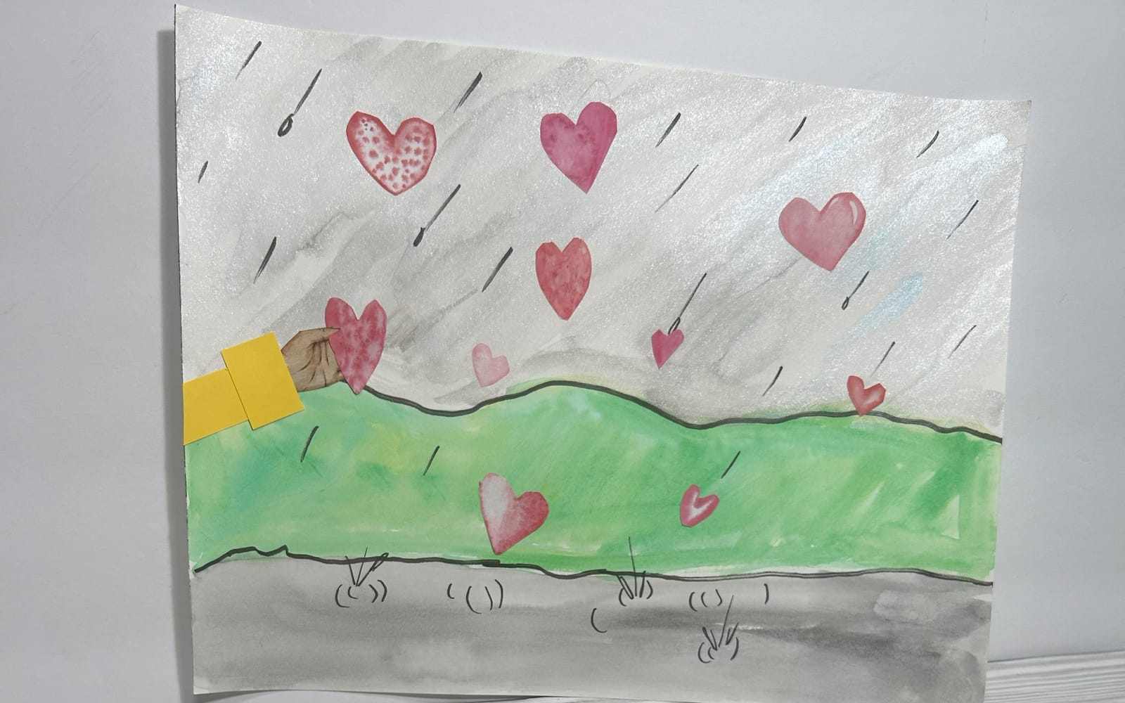 The Day it Rained Hearts Crafts and Math Extension