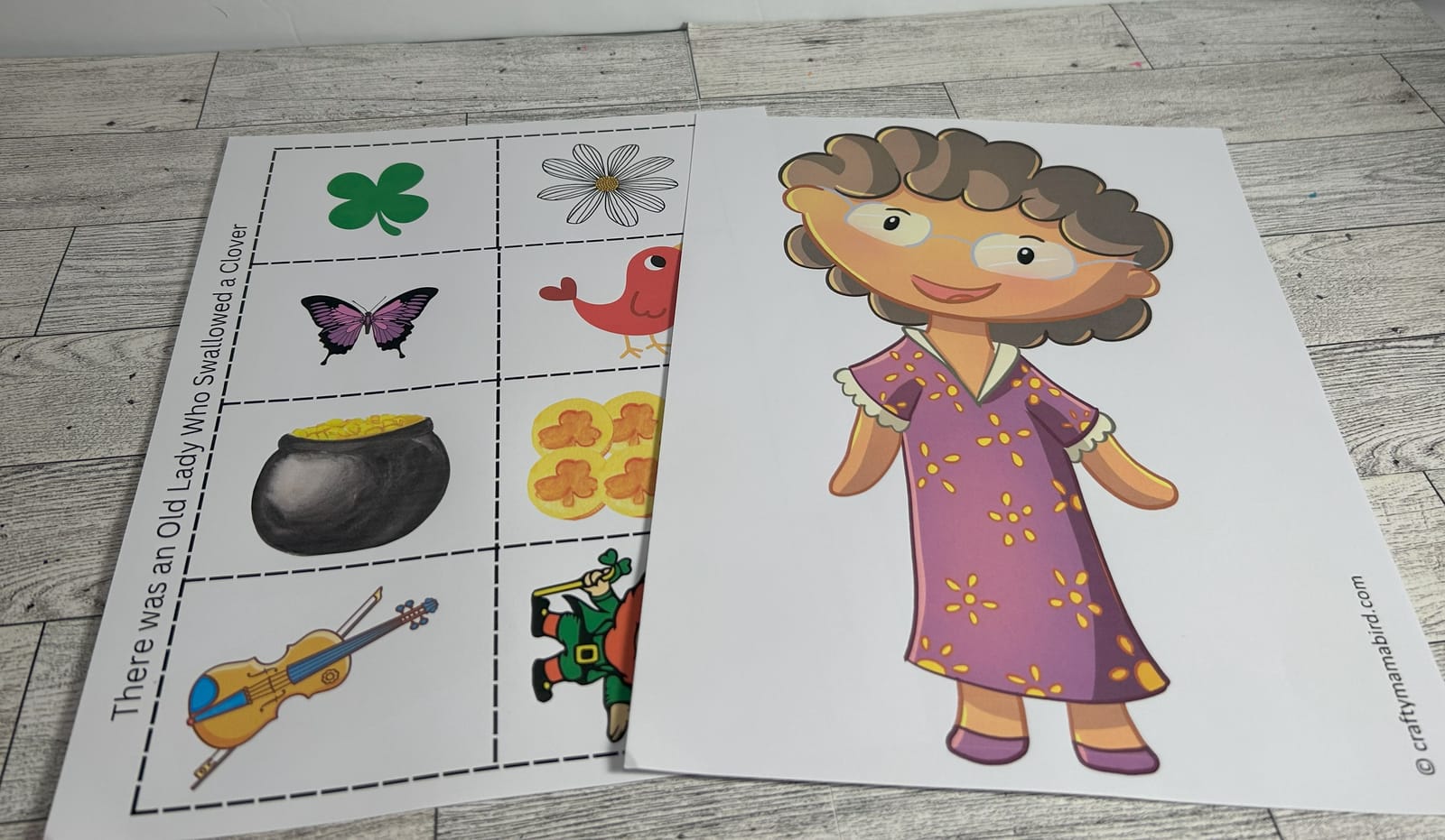 There was an Old Lady who Swallowed a Clover