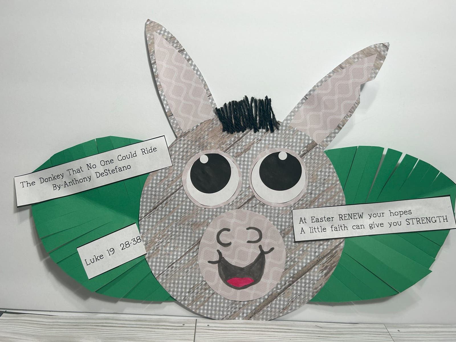 The Donkey No One Could Ride Craft