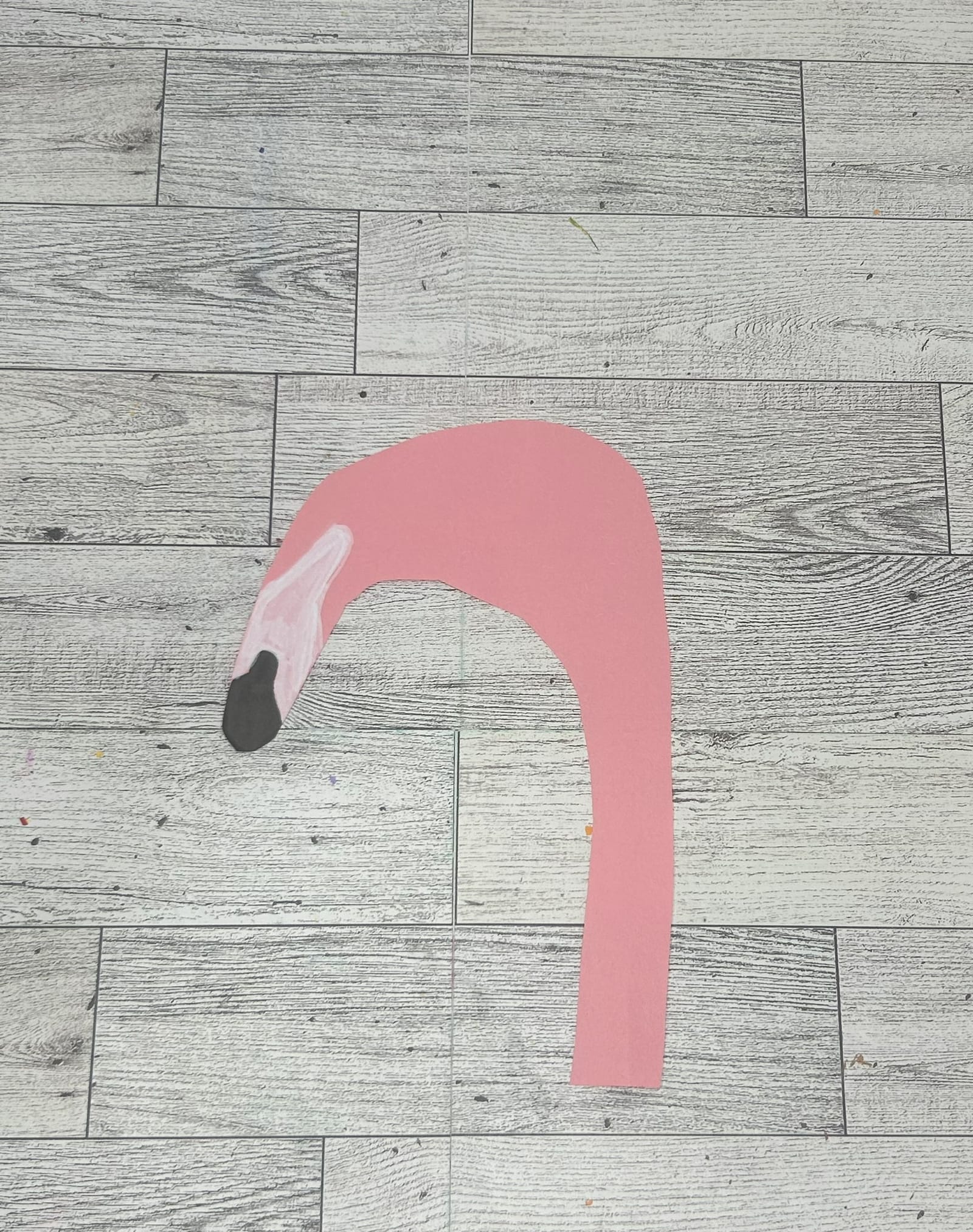 Handprint Flamingo Craft