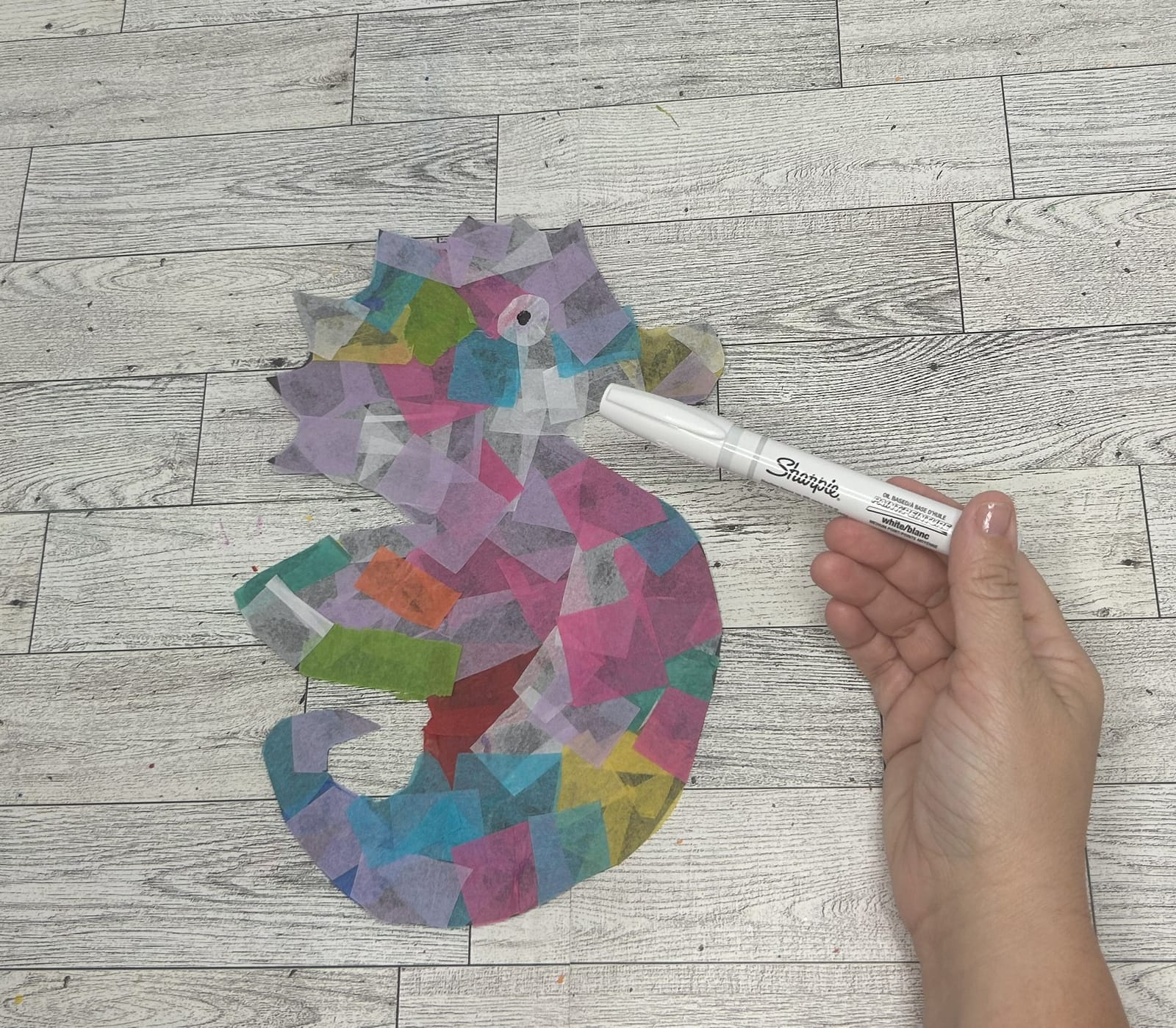 Seahorse Art Activity