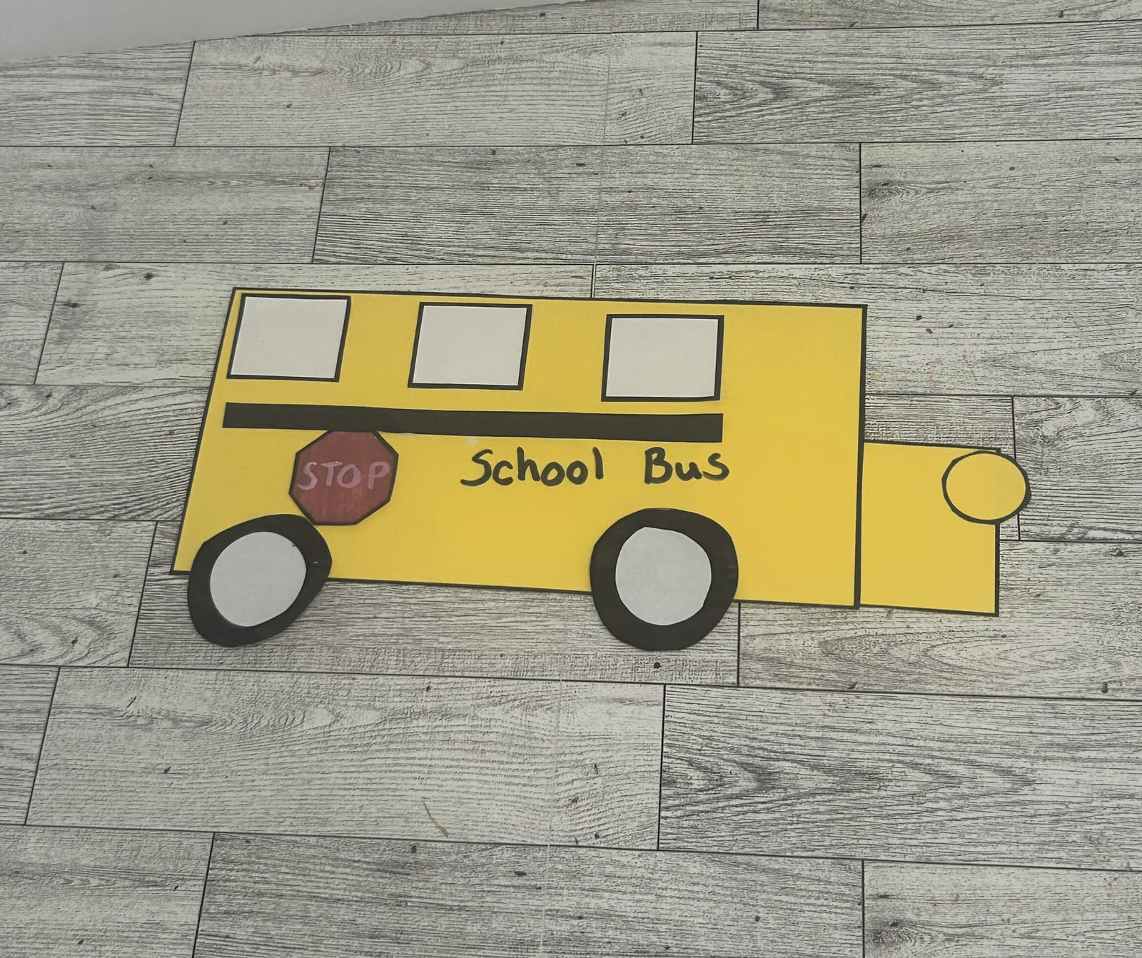 Shape School Bus