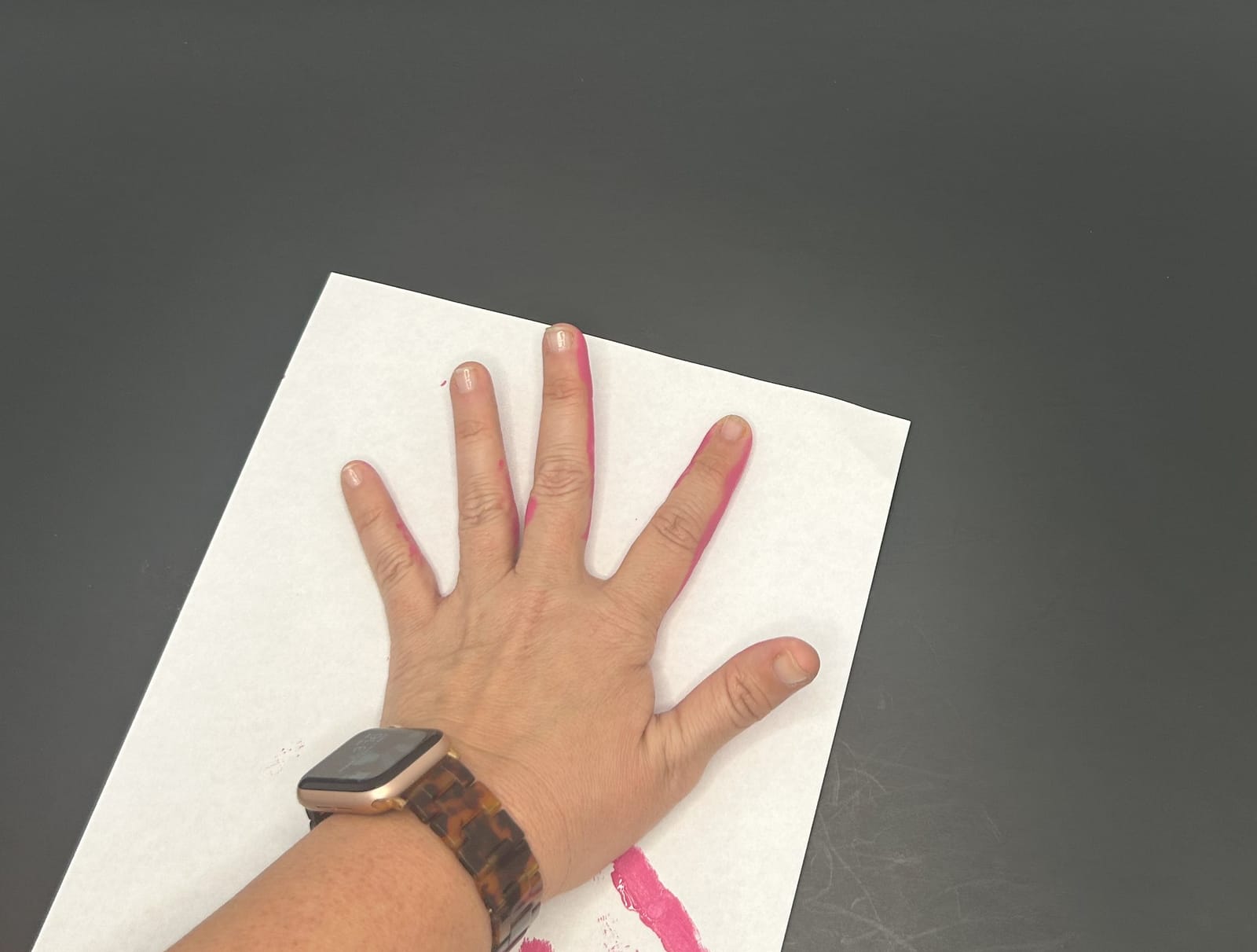 Spider Web Handprint Craft