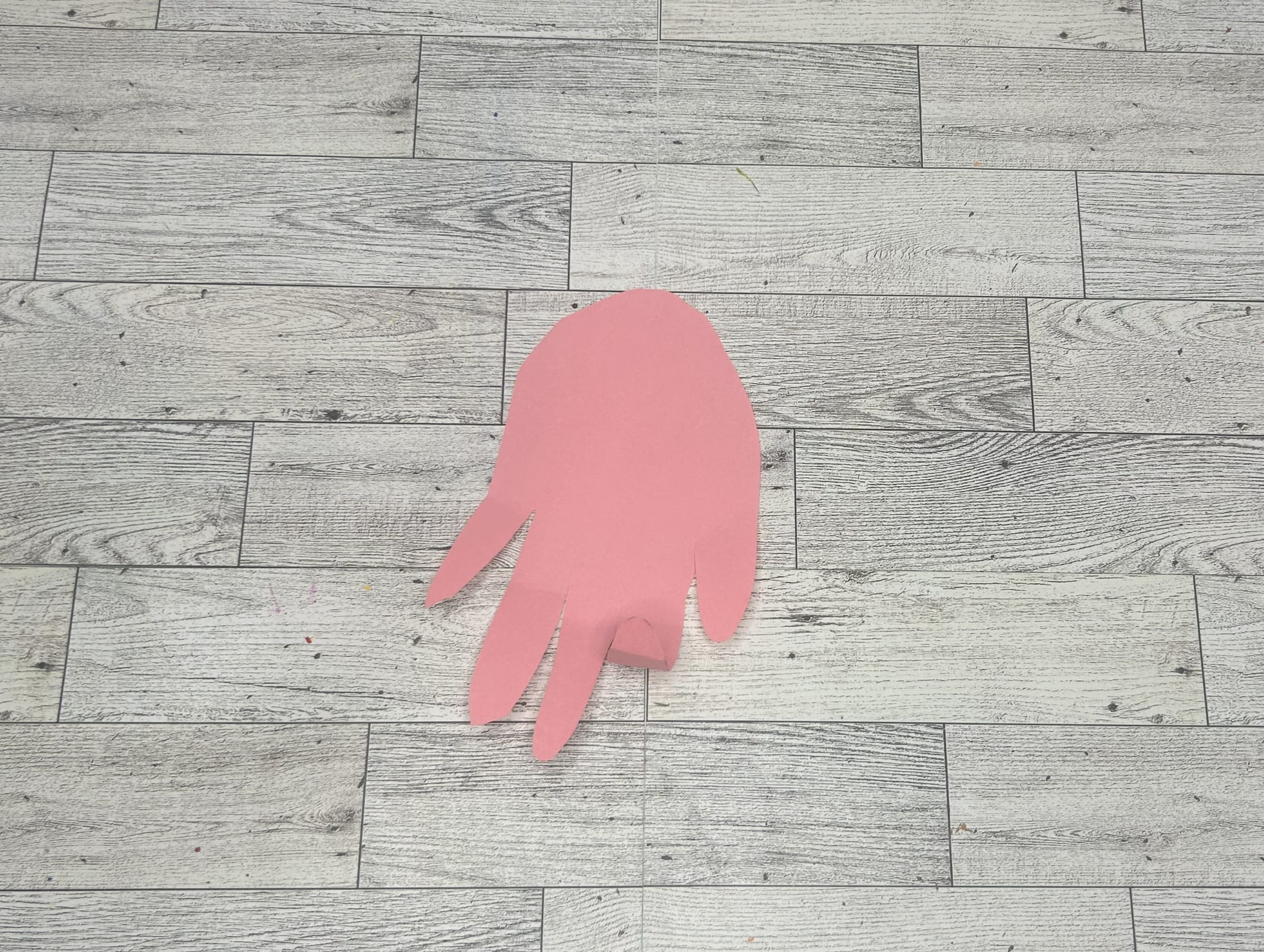 Handprint Flamingo Craft