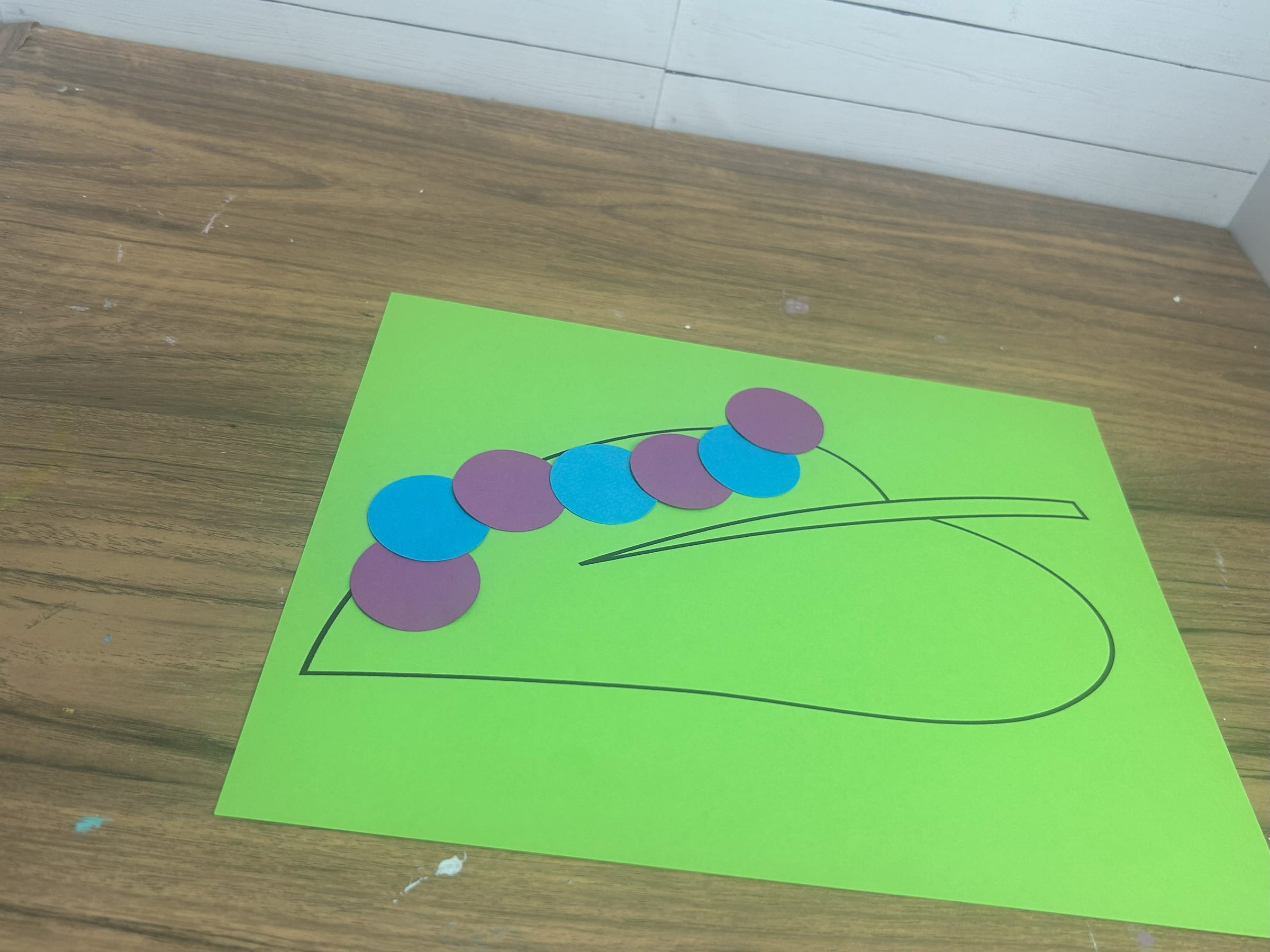 Caterpillar Name Craft