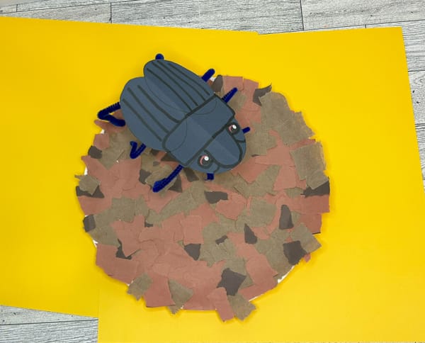 Dung Beetle Insect Craft