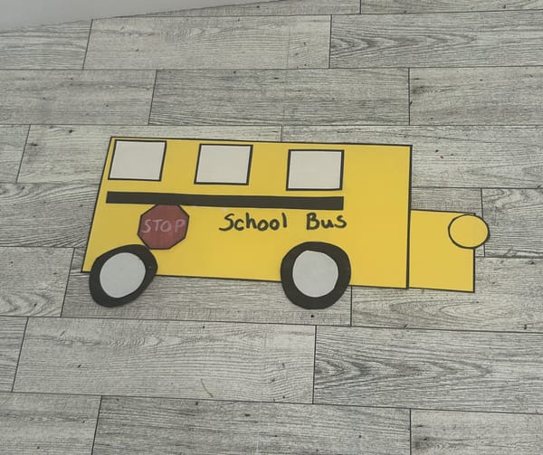 Shape School Bus